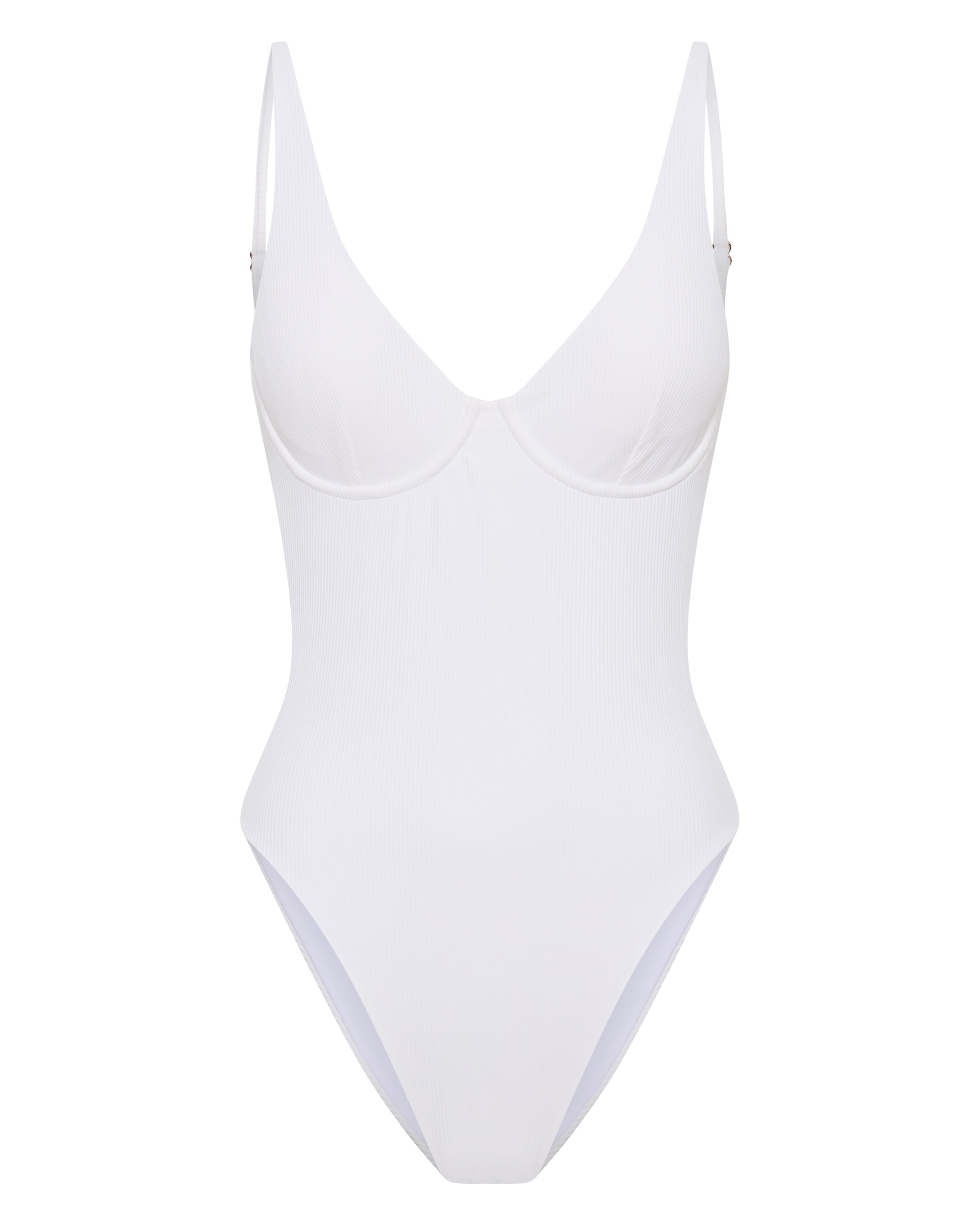 Luna One Piece Shell Ribbed – Alohra